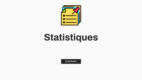 Statistiques Bac Pro | Genially