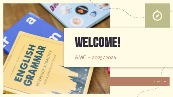 AMC Rentrée Terminale | Genially