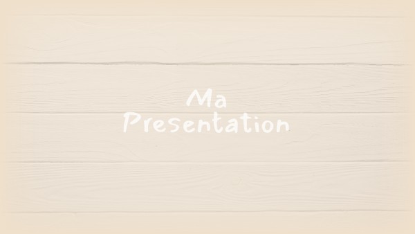 Ma Presentation | Genially