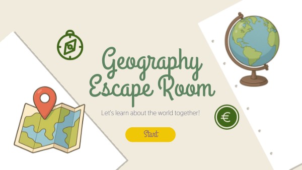 Geography Escape Room | Genially