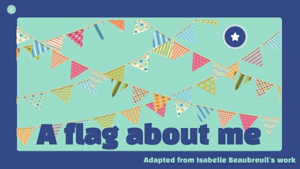 2025 - YEAR 8 A flag about me | Genially