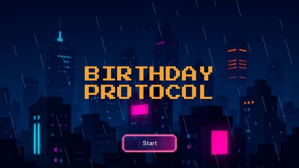 Birthday Protocol | Genially