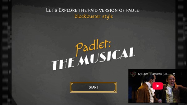 Padlet: The Musical | Genially