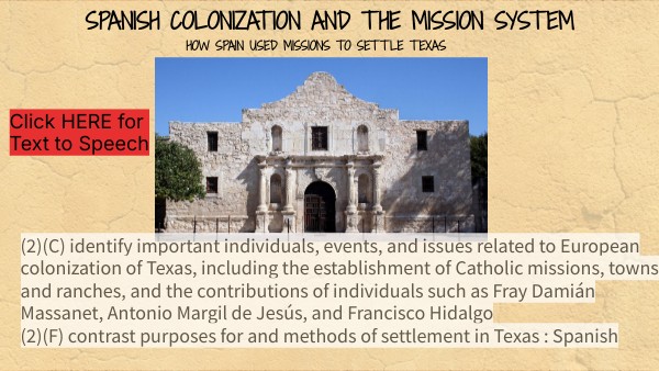 Spanish Colonization and Missions | Genially