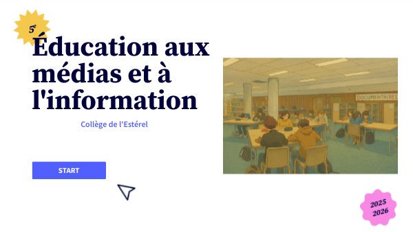 Éducation aux médias et à l'information | Genially