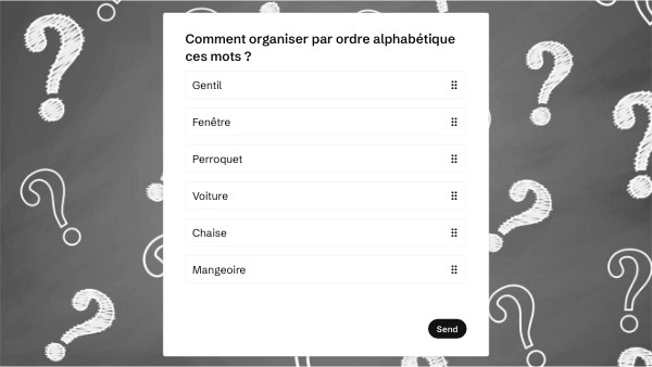 Séance 1 - ordre alphabétique | Genially