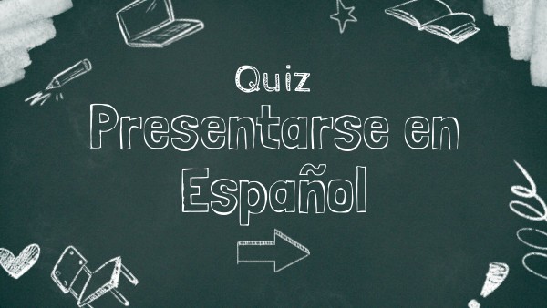 Presentarse en Español | Genially