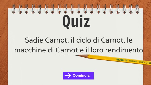 Quiz Sadie carnot | Genially