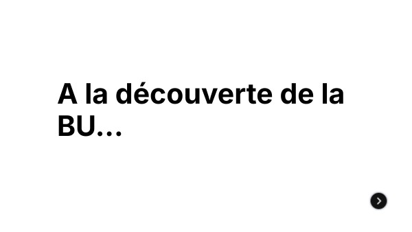 IUT A la découverte de la BU... | Genially