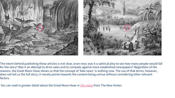 The Great Moon Hoax | Genially