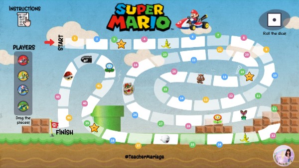 LANG MARIO BOARD GAME | Genially