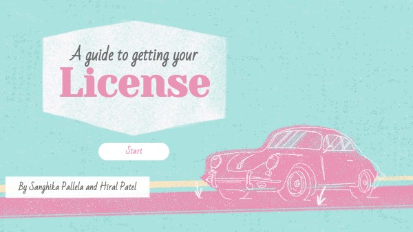 Your guide to getting your driver's license | Genially