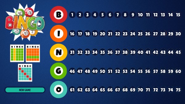 Generic Bingo Display Board | Genially