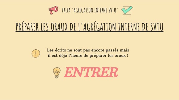 ORAUX AGREG 1 | Genially