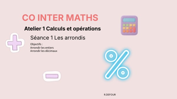 CO INTER MATHS | Genially