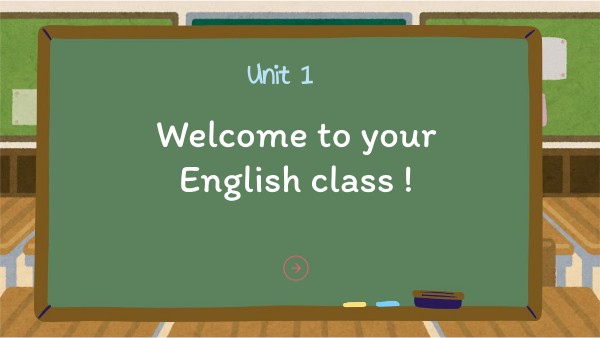 Welcome to your English class ! | Genially