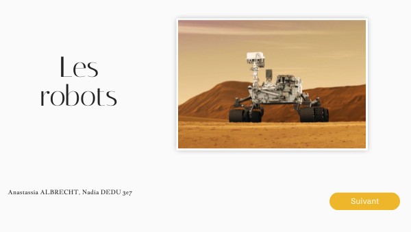 Les robots | Genially