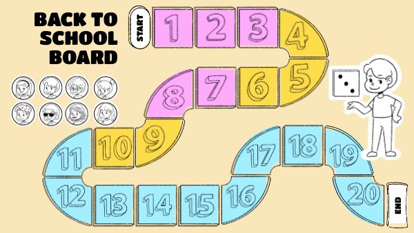BACK TO SCHOOL board | Genially
