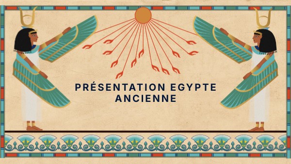 Présentation De l'Égypte ancienne | Genially