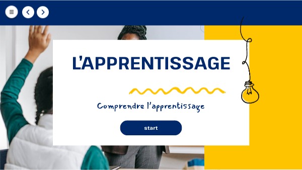 L’APPRENTISSAGE Auré | Genially