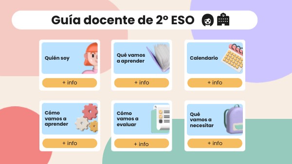 2º ESO. GUÍA DOCENTE | Genially