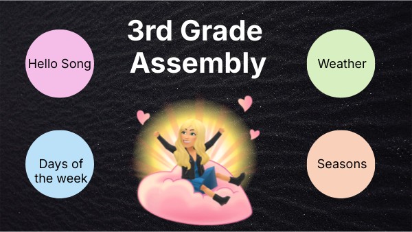 3rd Grade Assembly | Genially
