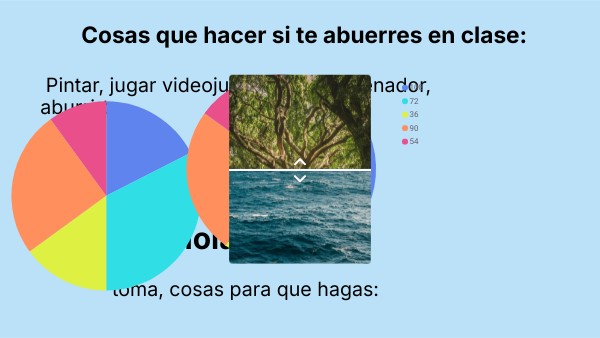 Me aburro en clase | Genially