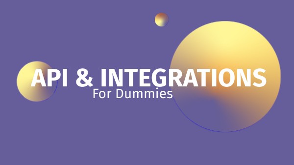 API & INTEGRATIONS | Genially
