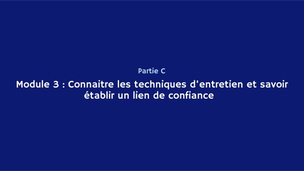 PARTIE C - MODULE 3 | Genially