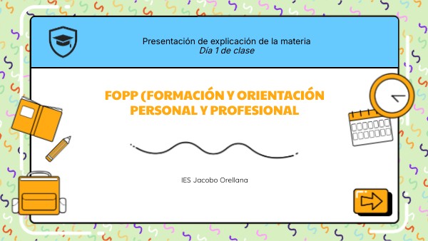 Presentación FOPP | Genially