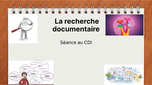 La recherche documentaire | Genially