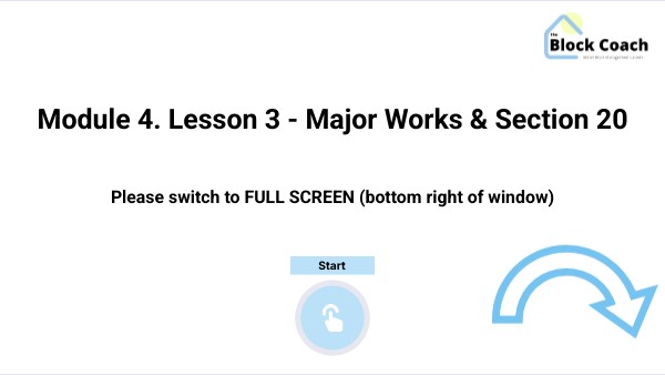 Module 4. Lesson - Major Works & Section 20 | Genially