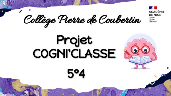 Présentation Cogni'classe | Genially