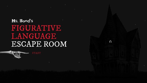 Figurative Language Escape room | Genially