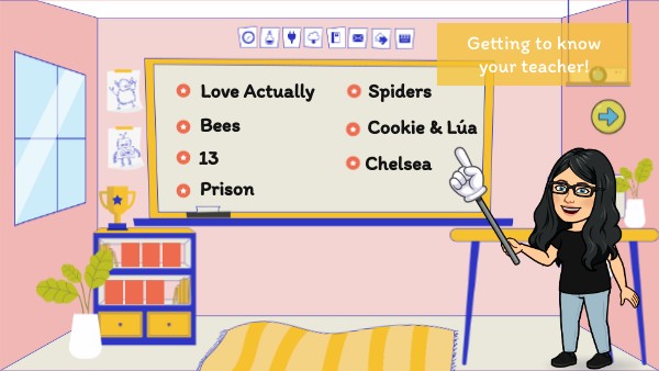 A2 - Getting to know the teacher | Genially