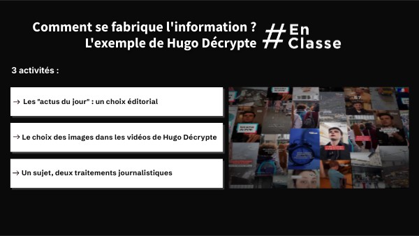 Séance 3 - Travailler les fondamentaux avec Hugo Décrypte | Genially