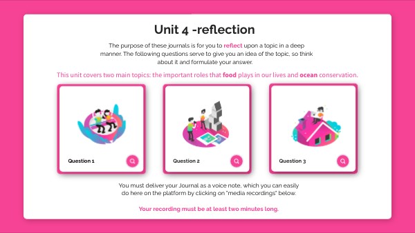 Unit 4 -reflection | Genially