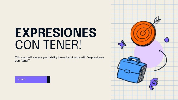 Expresiones Con Tener! | Genially