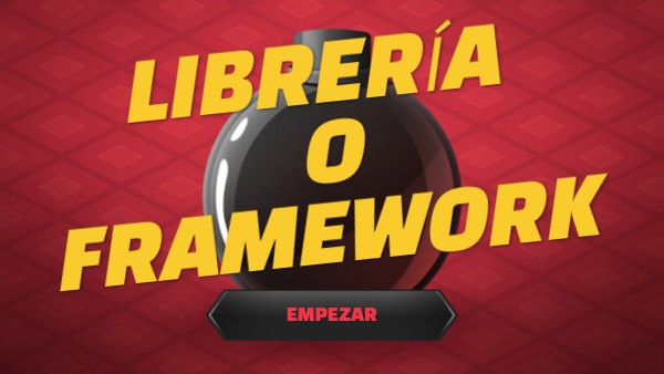 Librería O framework | Genially