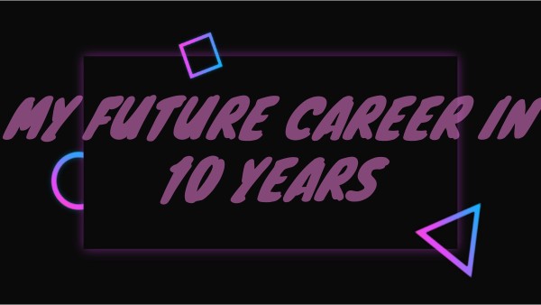 my future career in 10 years | Genially