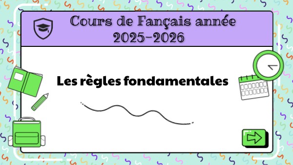 Les règles fondamentales | Genially