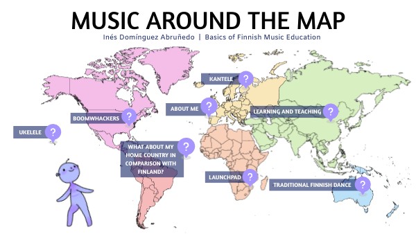 Music Around the Map | Genially
