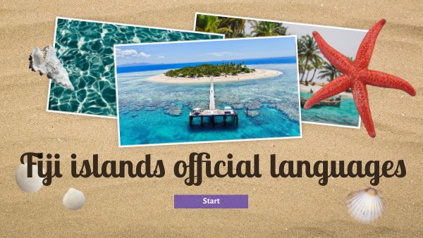 Fiji islands official languages | Genially