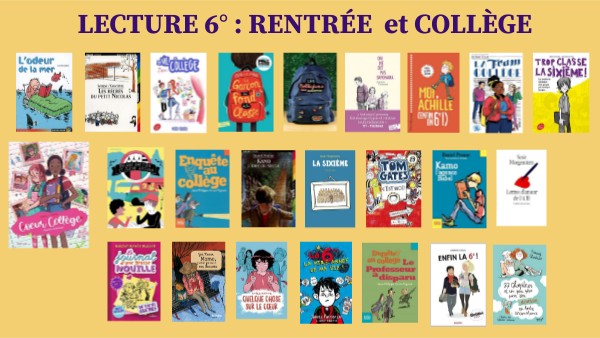 LECTURE 6° : RENTRÉE COLLEGE | Genially