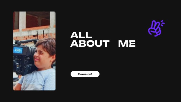 ALL ABOUT ME | Genially