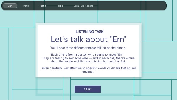Let's talk about "Em" | Genially