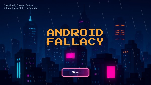 "Android Fallacy": The Equality Machine Reflection | Genially