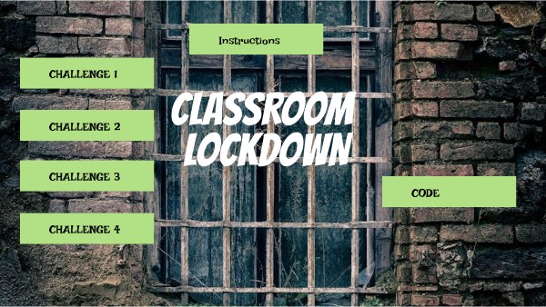 CLASSROOM LOCKDOWN | Genially
