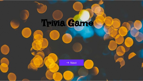 Trivia Game | Genially