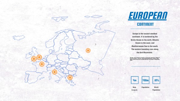 EUROPEAN Interactive Map | Genially